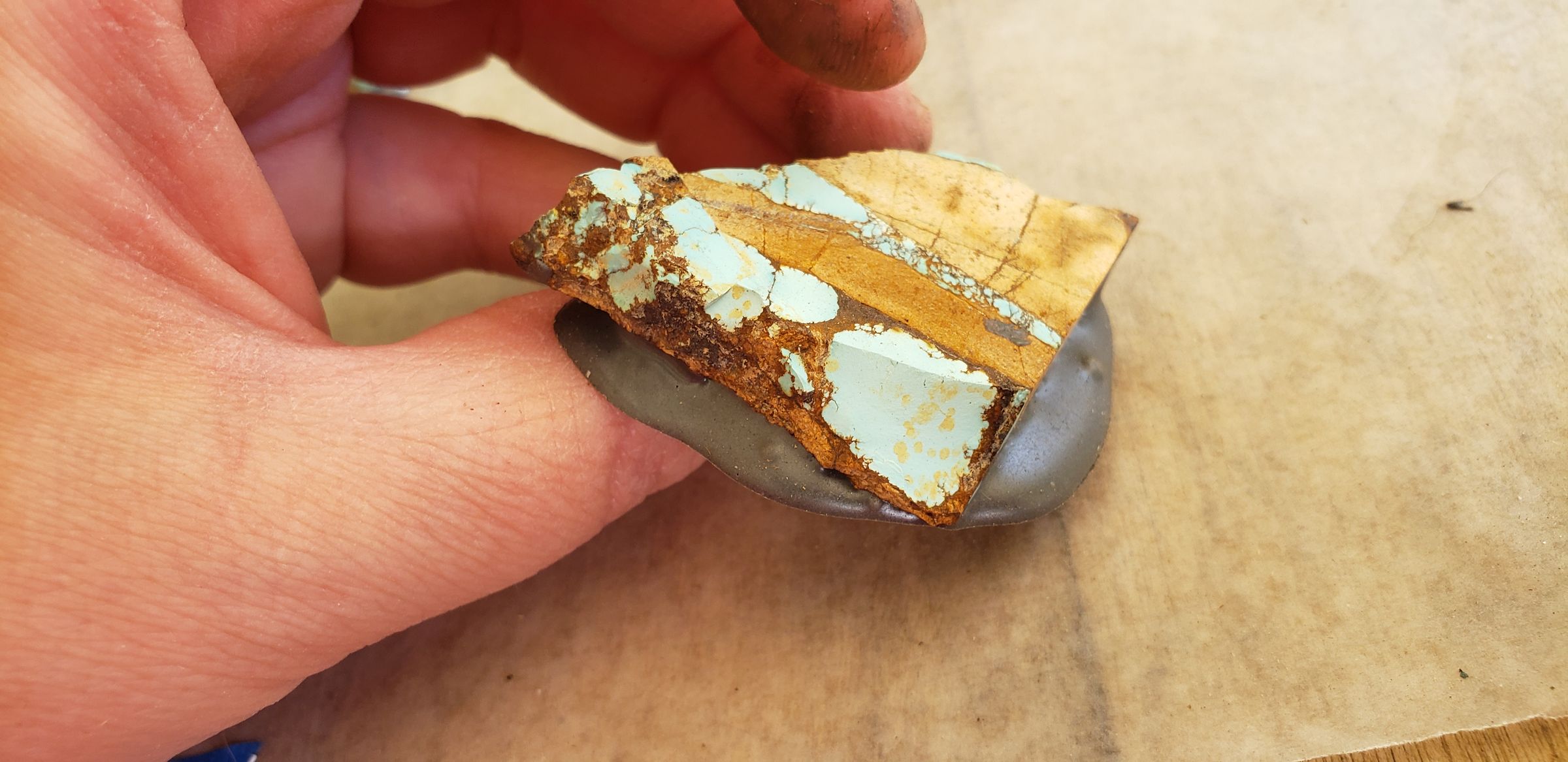 How to Back Turquoise for Jewelry : 6 Steps (with Pictures) - Instructables