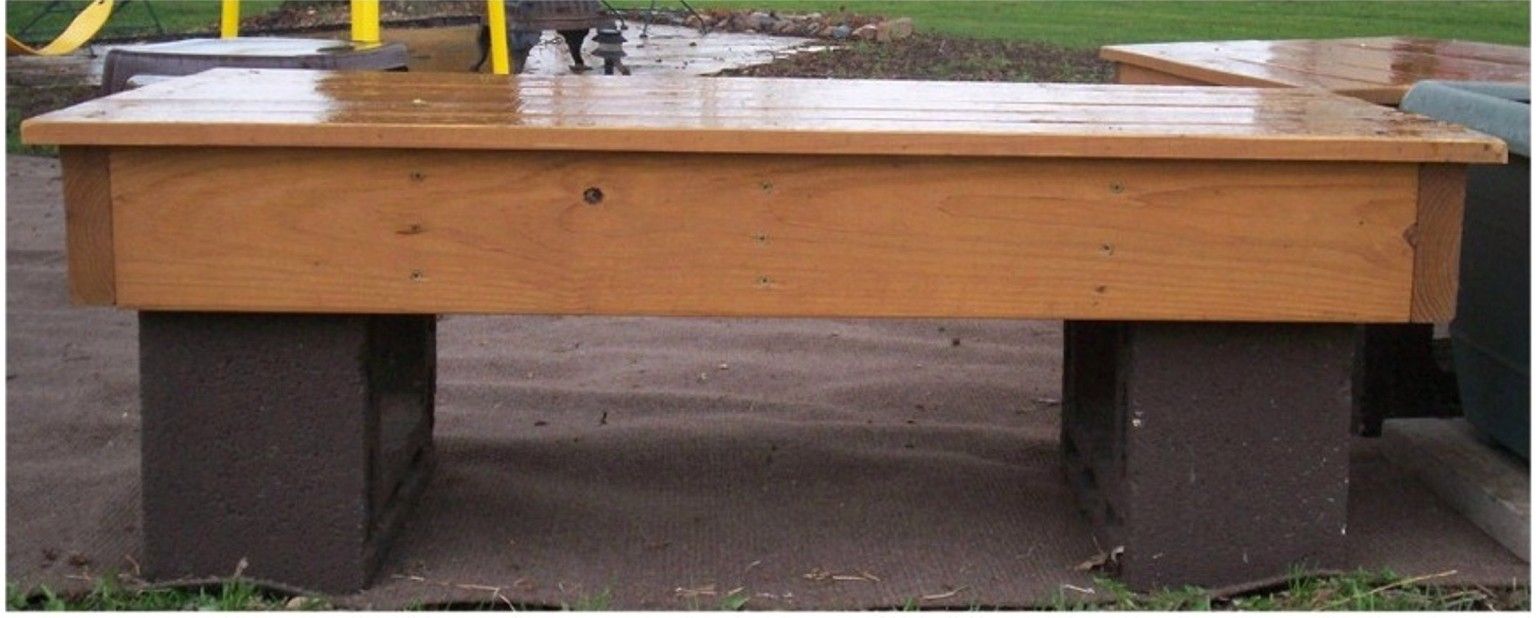 CHIMNEY BLOCK BENCHES : 9 Steps (with Pictures) - Instructables