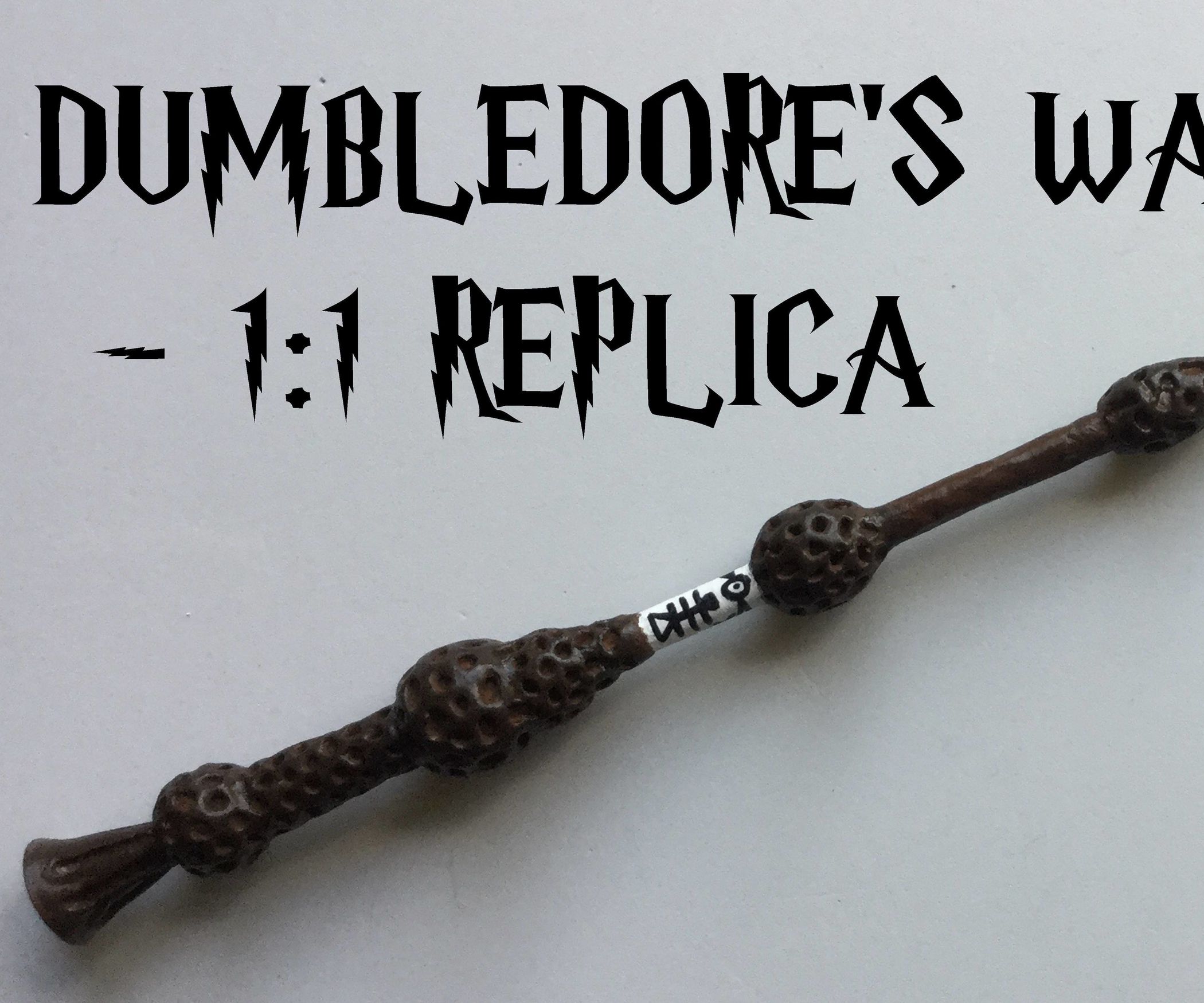 How to Make Dumbledore's Wand (the Elder Wand) : 8 Steps (with Pictures ...