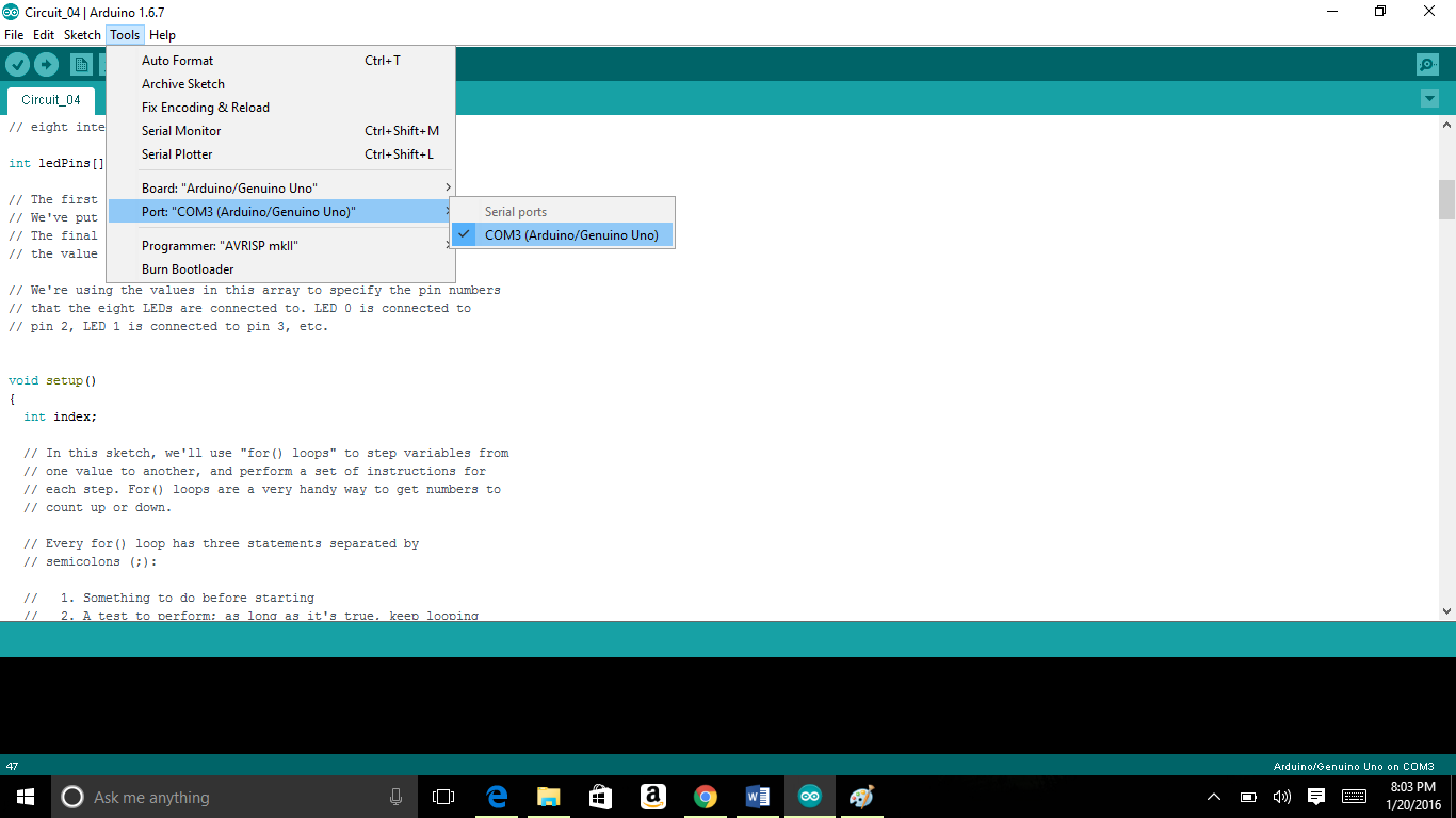 Controlling Multiple LEDs With an Arduino Uno. : 11 Steps (with ...