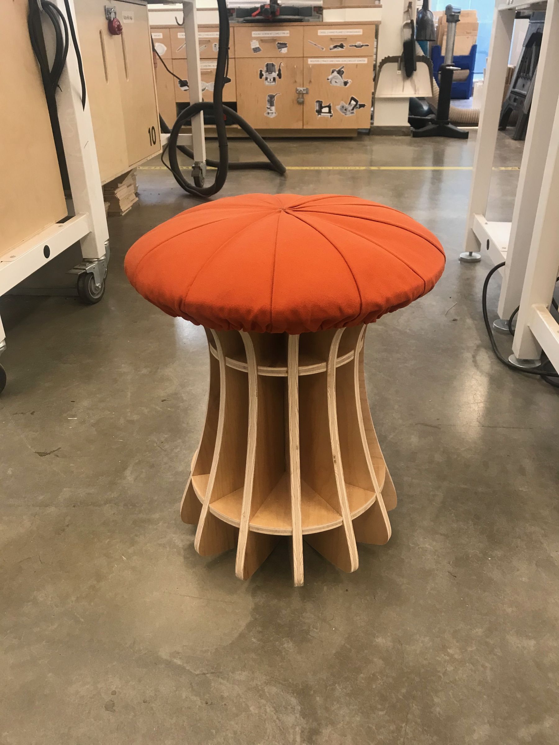 Toadstool: Mushroom-Inspired Rocking Stool : 17 Steps (with Pictures ...