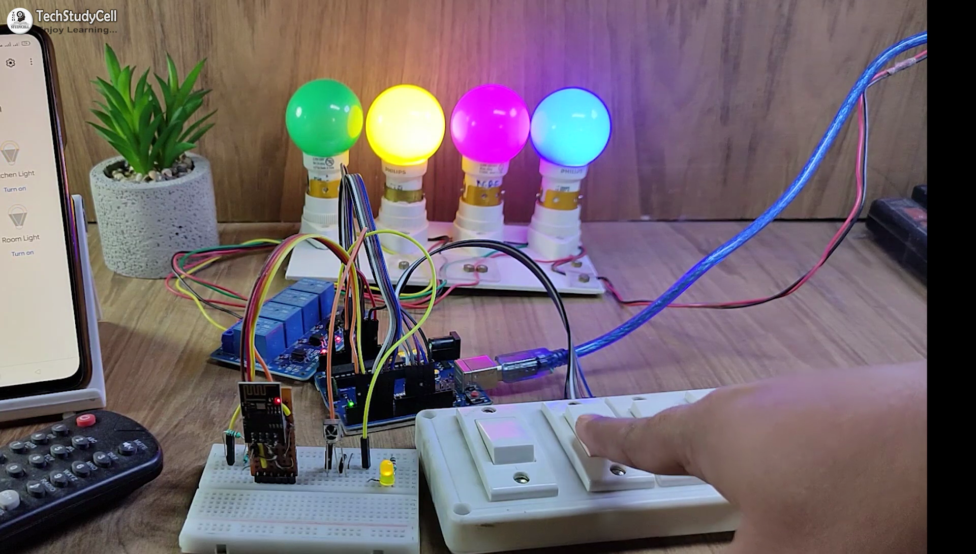 Arduino Smart Home With Alexa & Google Assistant Using ESP-01 - IoT ...