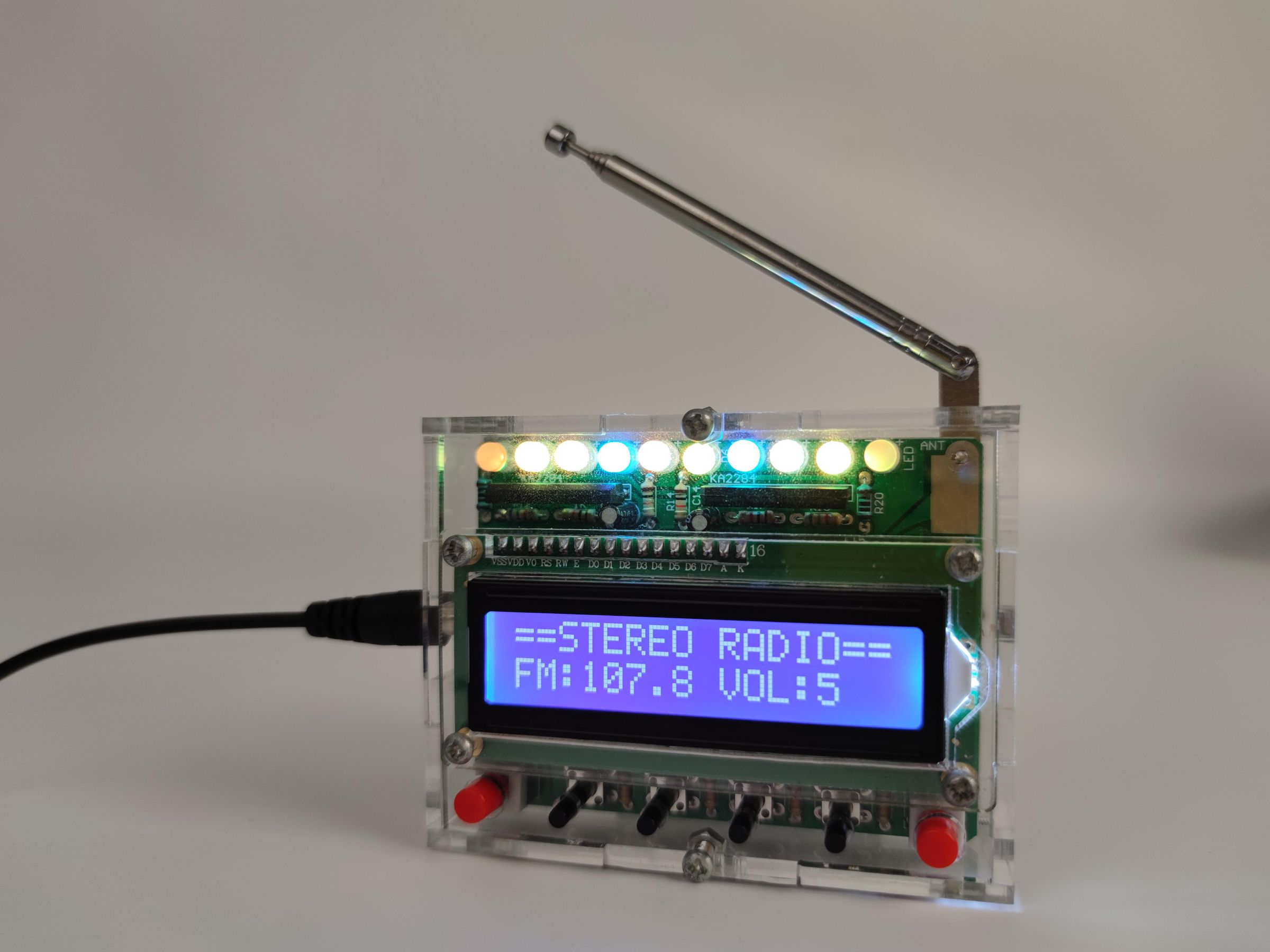ICStation FM Radio Soldering Kit With LED Lights : 37 Steps - Instructables
