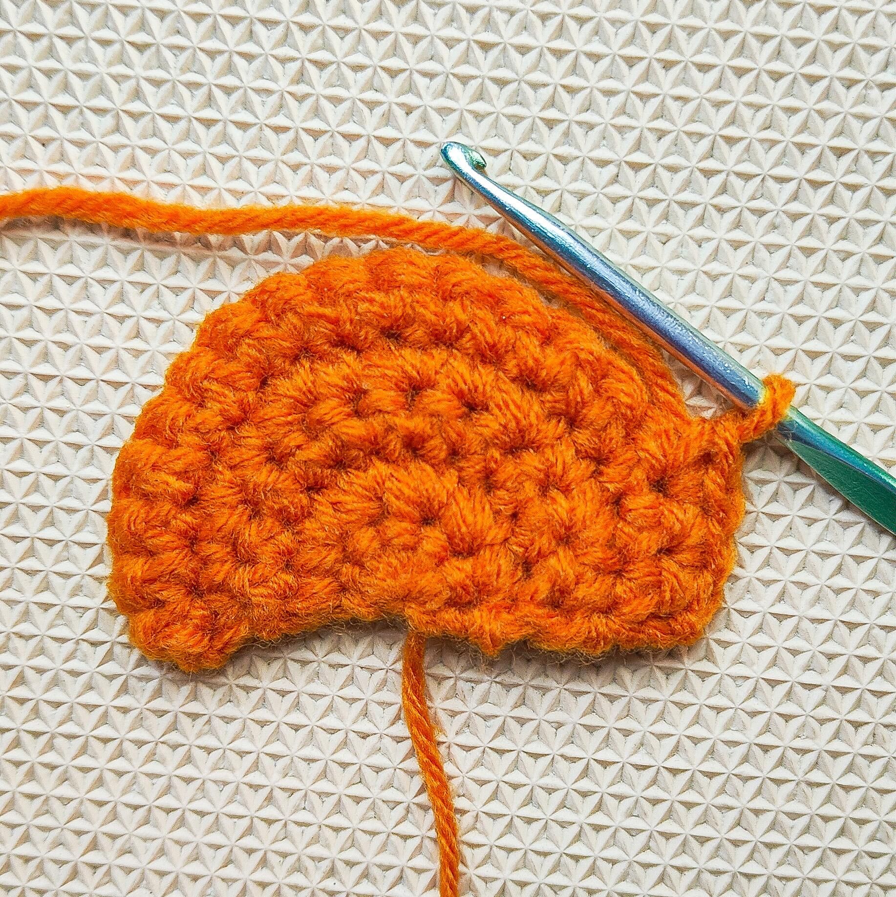 How to Crochet Perfect Semi Circle With Single Crochets : 12 Steps ...