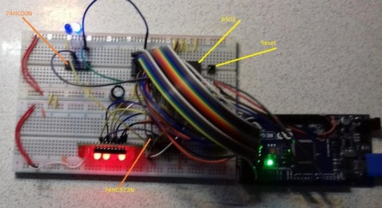 6502 Minimal Computer With Arduino Mega Part 1 7 Steps Instructables 9356