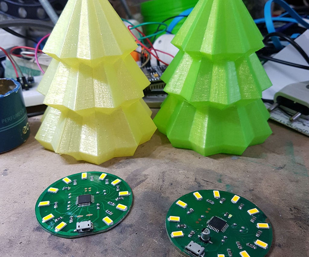Christmas Tree Atmega Arduino 10 Steps With Pictures Instructables