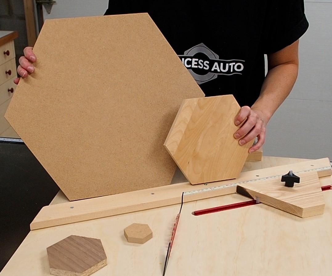 How to Cut Hexagons Any Size : 6 Steps (with Pictures) - Instructables