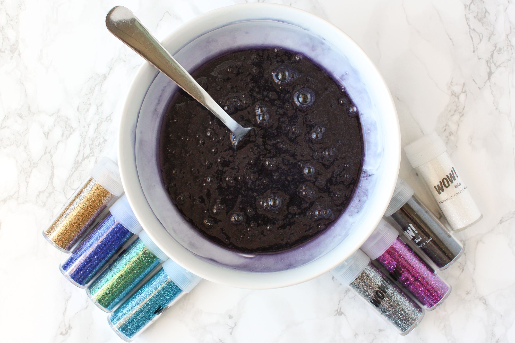 How to Make Galaxy Slime : 7 Steps (with Pictures) - Instructables