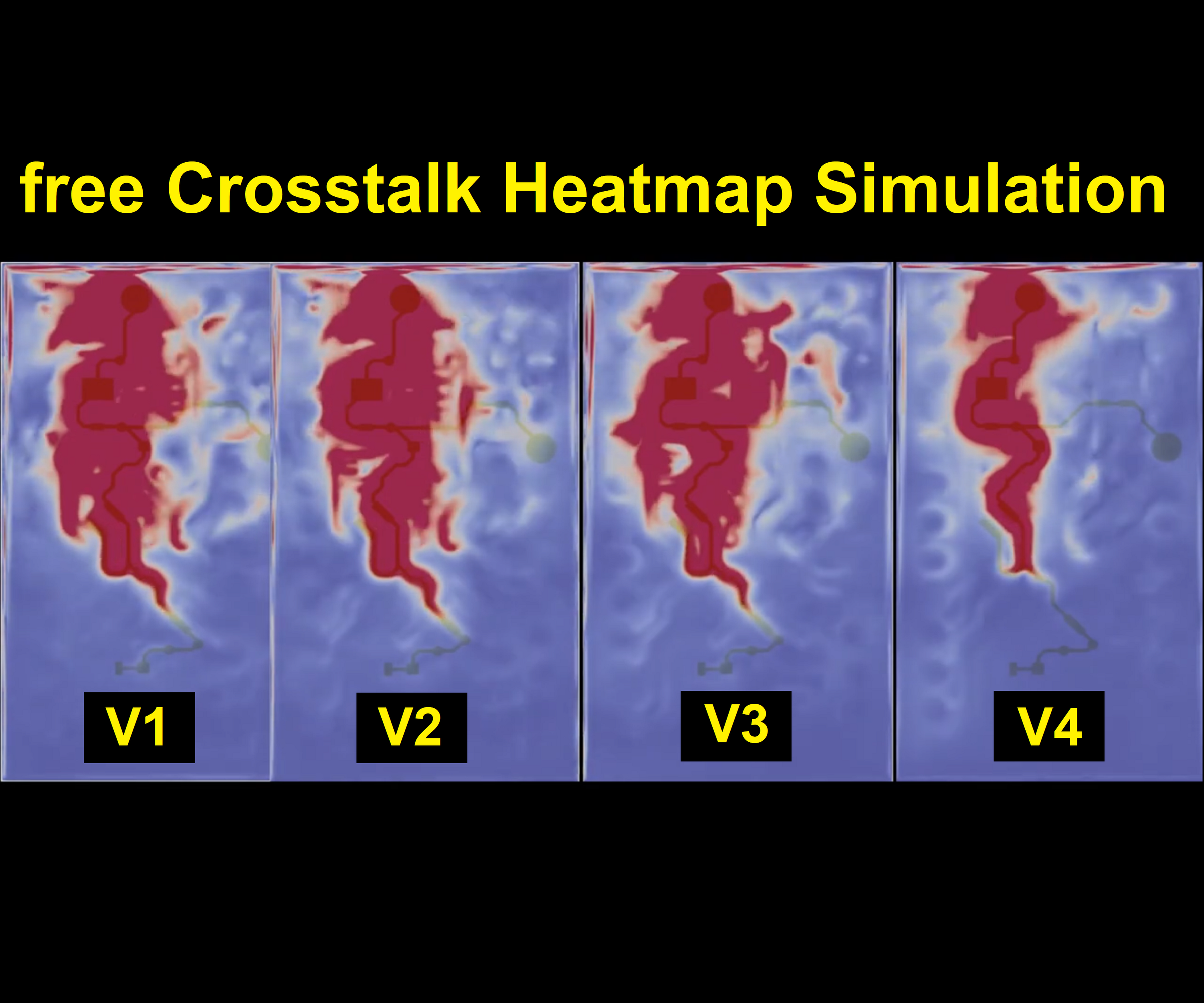 Free KiCad Crosstalk Heatmap Simulation and How to Improve Magnetic ...