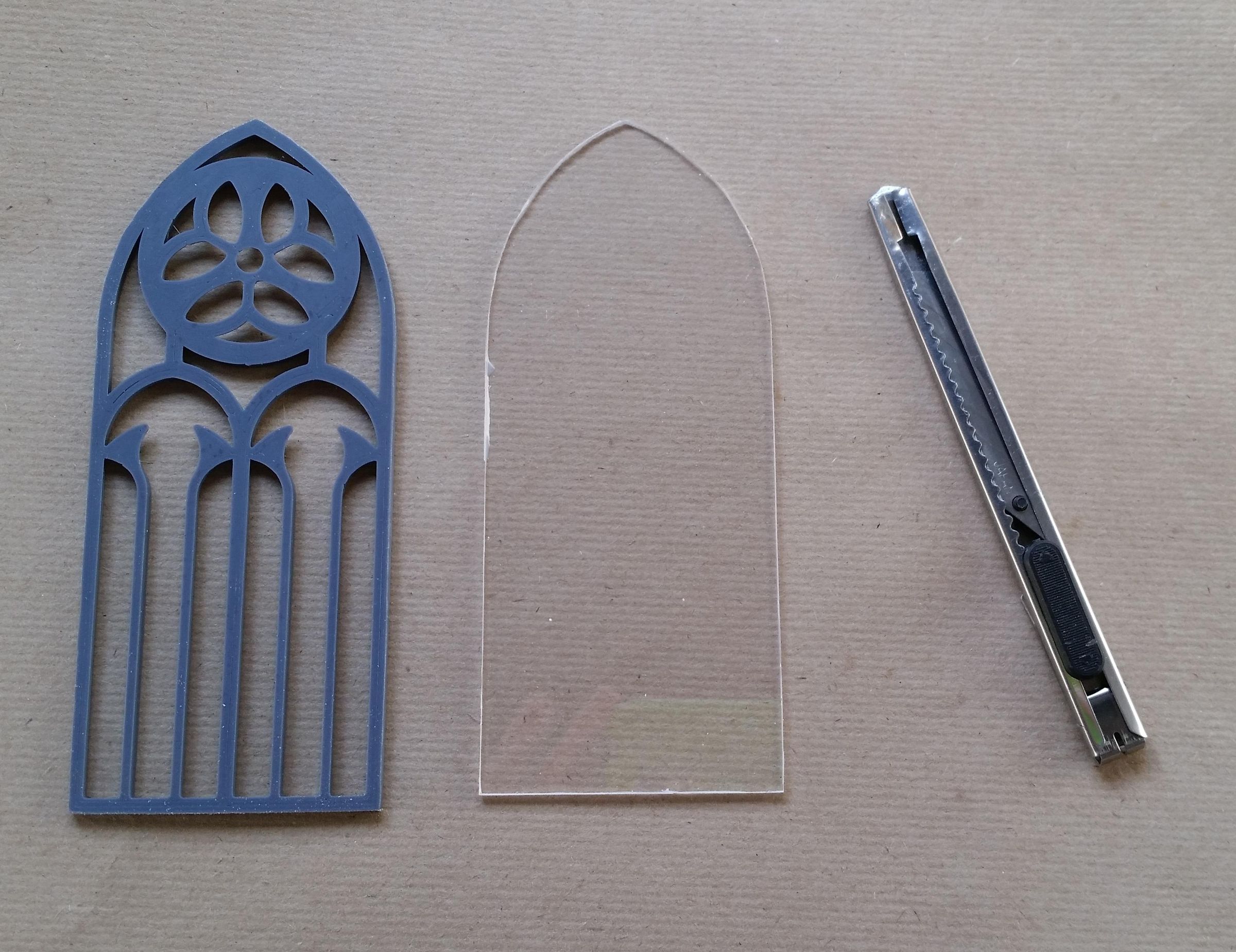 Solar Concrete Gothic Window Lamp (Remix) : 11 Steps (with Pictures ...