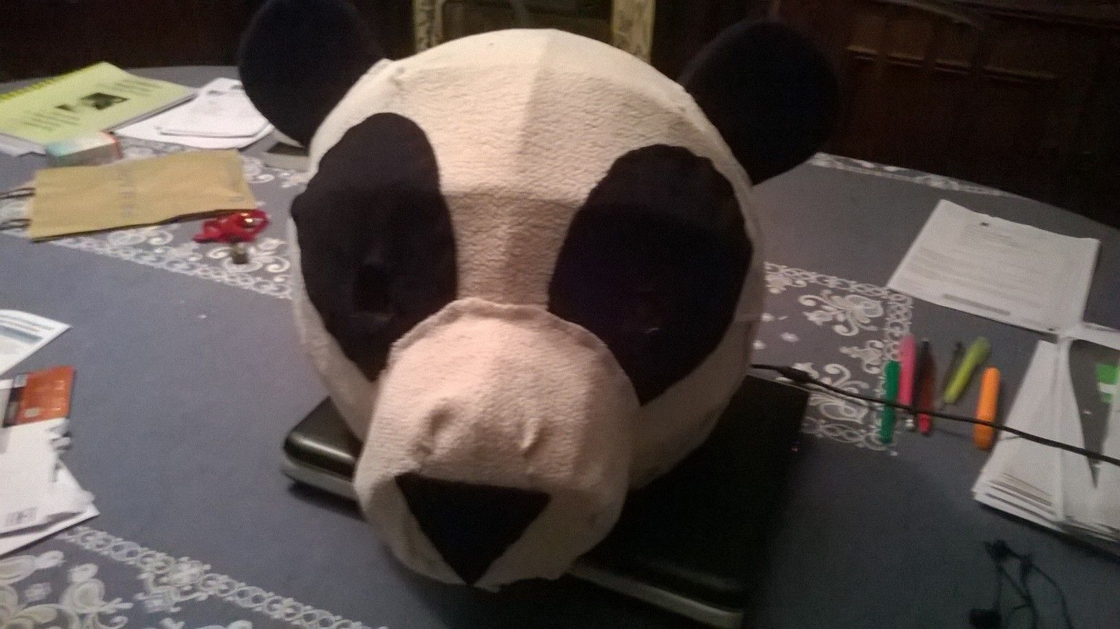 Panda Mask - Instructables