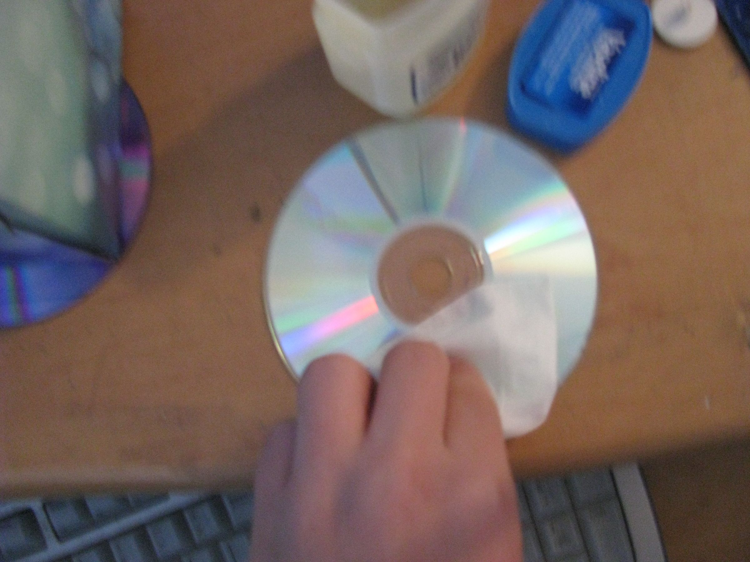 Remove Scratches From a CD/DVD With Vaseline (Petroleum Jelly) : 4 ...