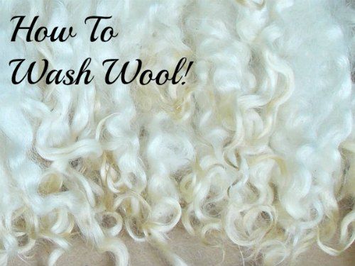 How to Wash Wool & Fiber...without Felting It! : 4 Steps (with Pictures ...
