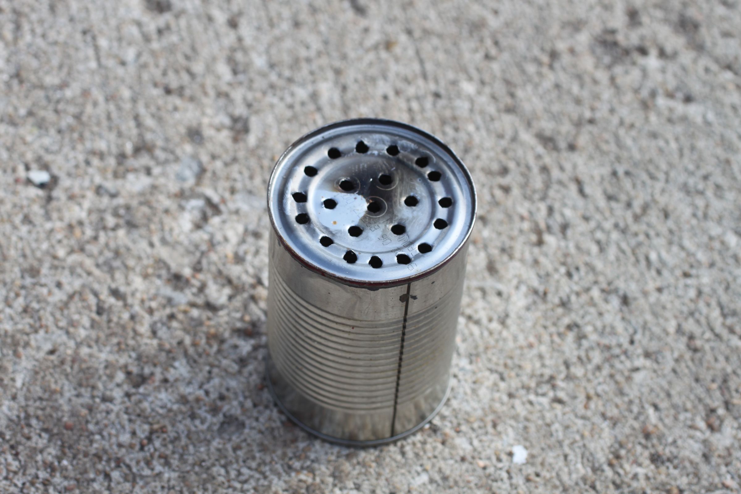 Homemade Wood Gas Camp Stove