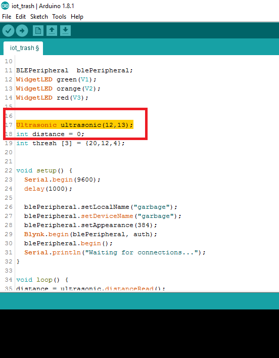 Smart Home - Arduino Trash Indicator With BLE : 15 Steps (with Pictures ...