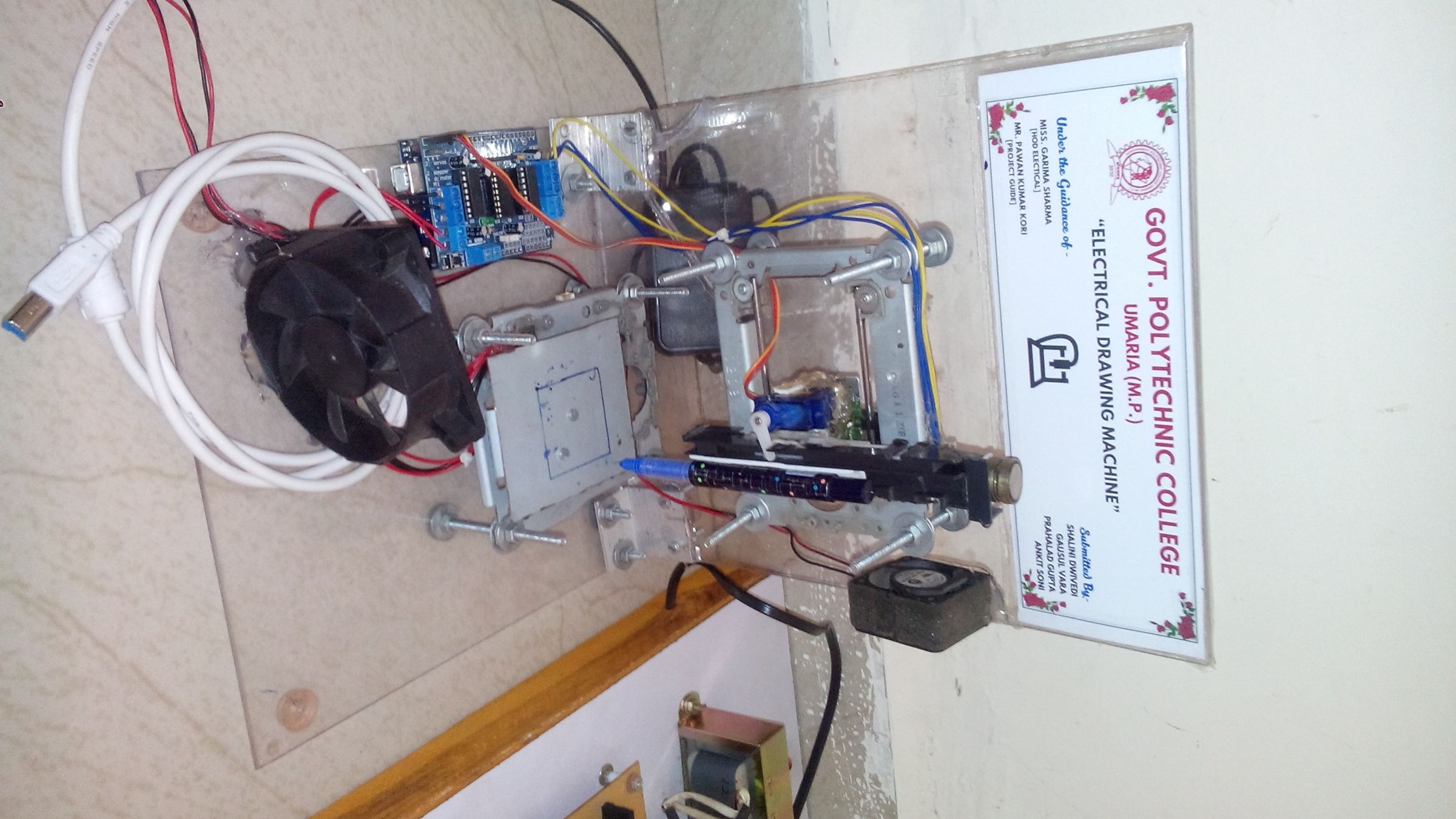 Arduino Mini CNC Plotter Machine From Dvd Drives : 10 Steps (with ...