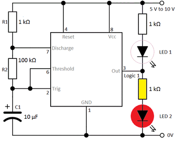 Yet Another Badge, a Ghost Badge Made From 555 Timer IC : 11 Steps ...