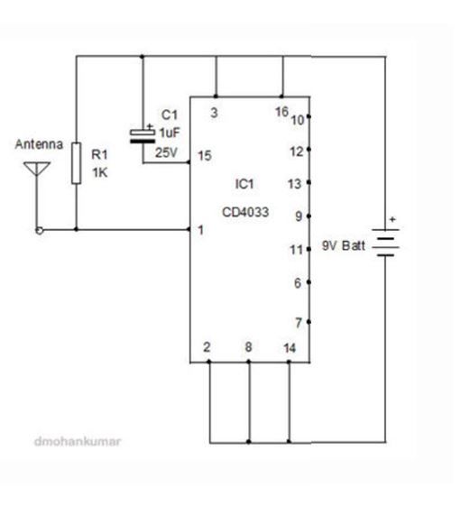 Lightning Detector Circuit