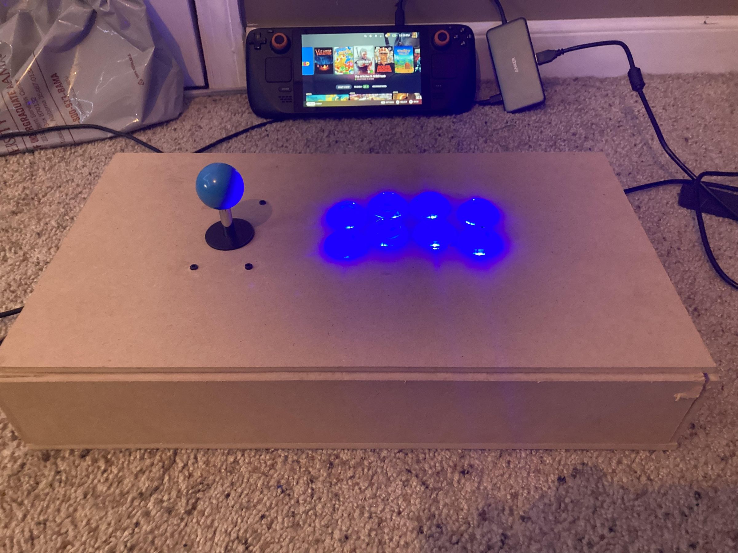 Steam Deck Arcade Fight Stick : 3 Steps - Instructables