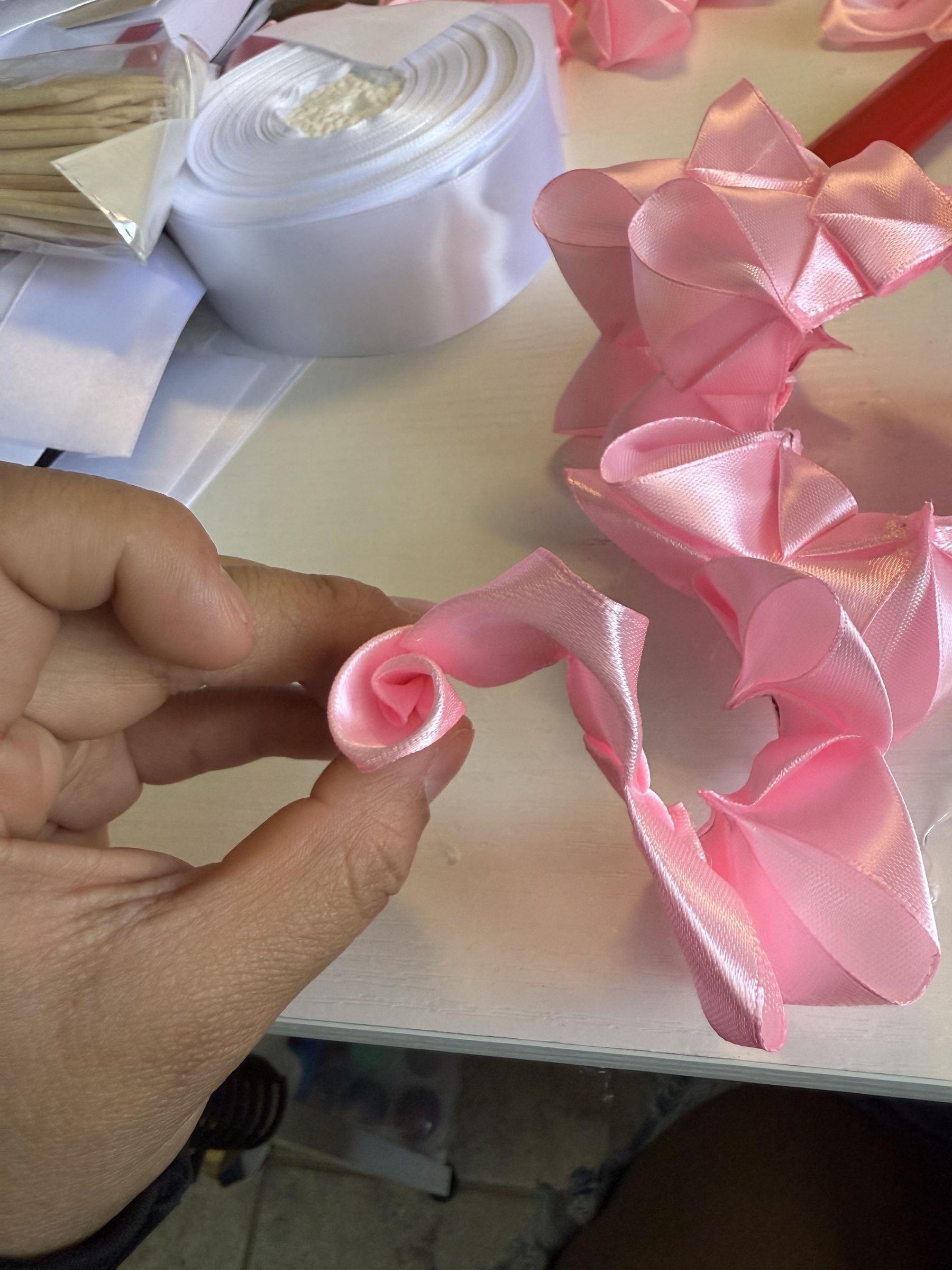 How to Make a Fabric Rose : 7 Steps (with Pictures) - Instructables