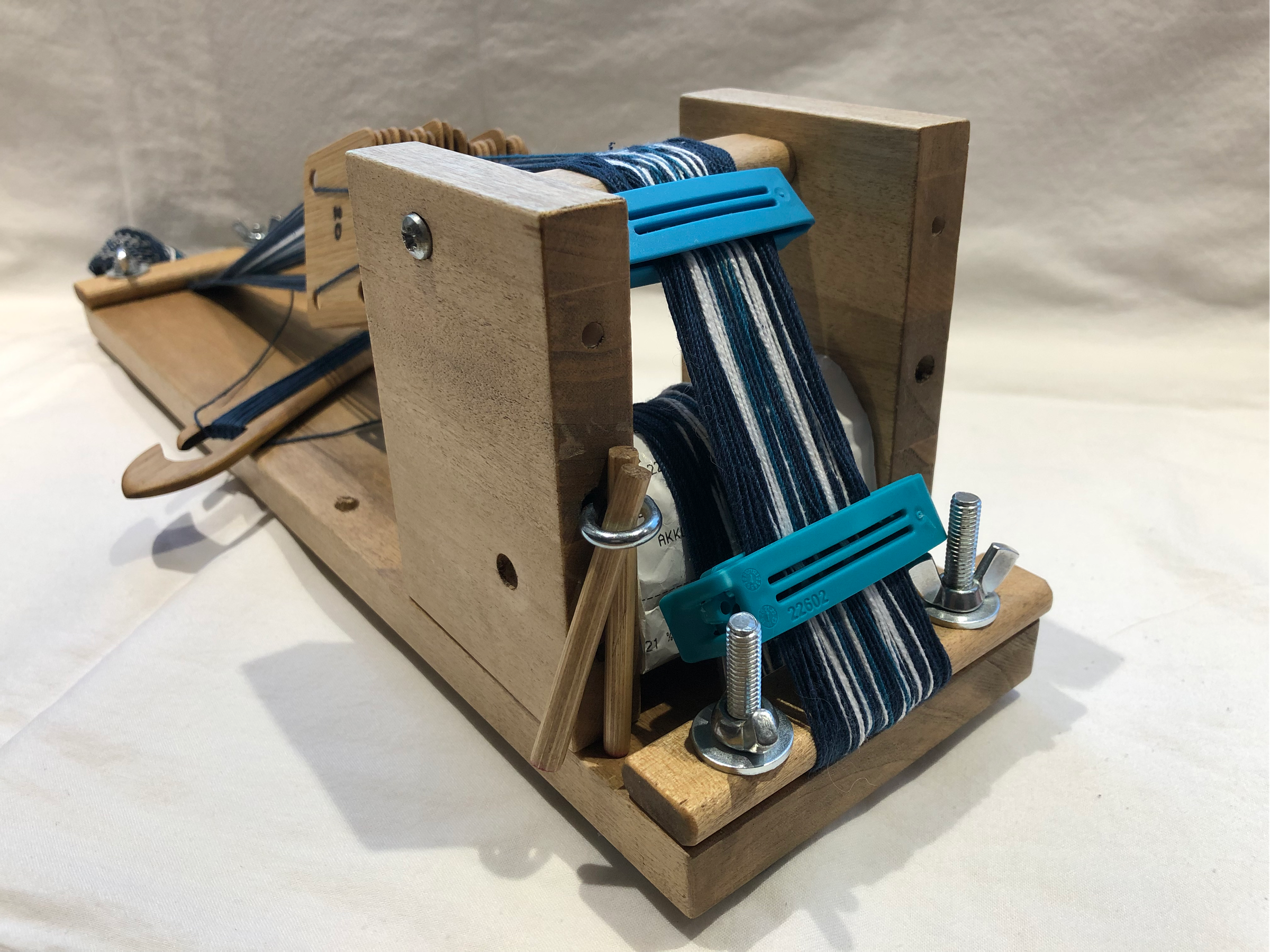 DIY Weaving Loom From IKEA BEKVÄM Spice Rack : 7 Steps (with Pictures ...