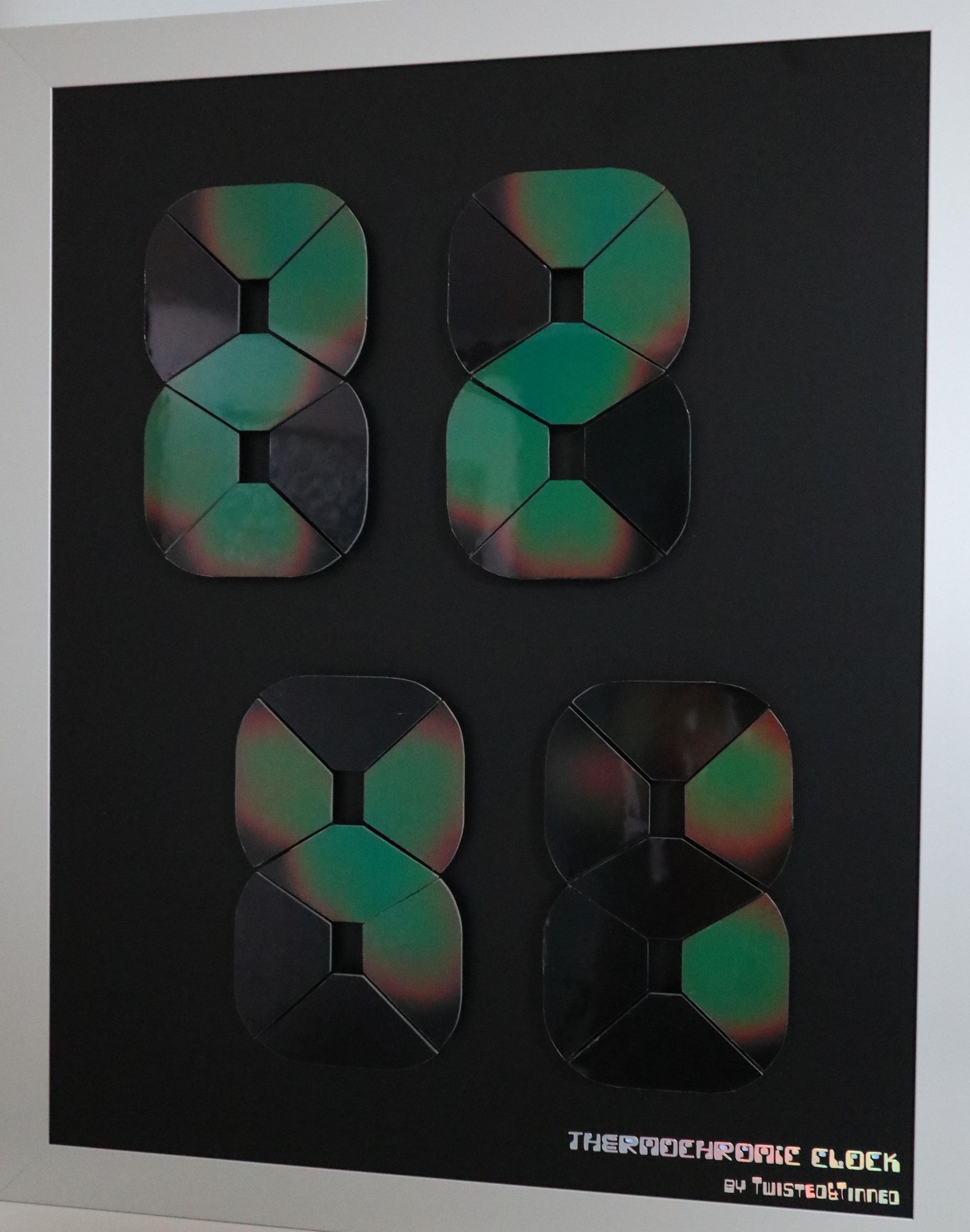 Thermochromic Clock - Frame Version : 6 Steps (with Pictures ...