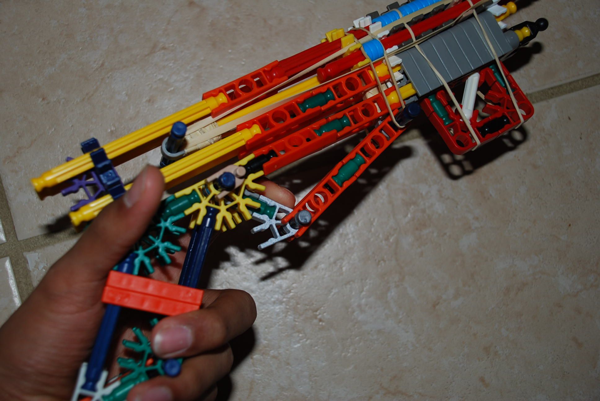 Knex Hand Gun - Instructables