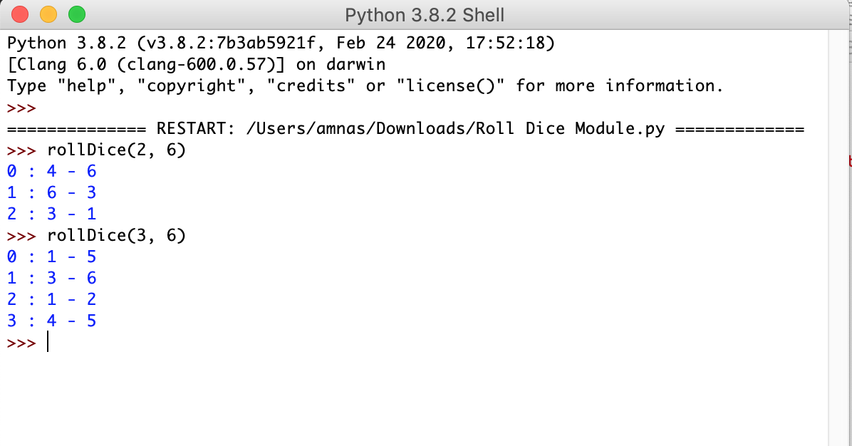 How to Roll a Dice Using Python : 9 Steps - Instructables