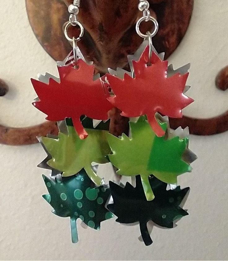 'Falling Leaves' Earrings : 5 Steps - Instructables