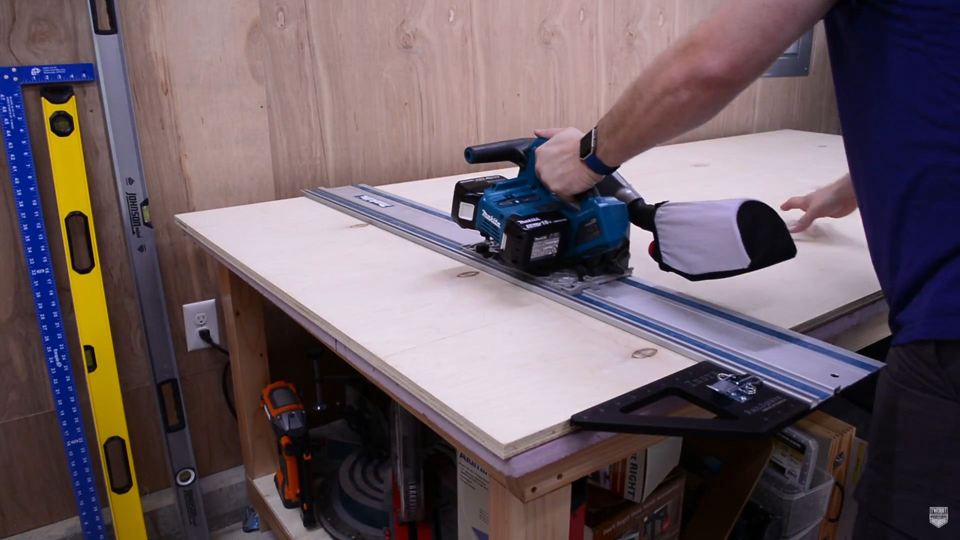 French Cleat Wall With Clamp Racks | How to Build - Woodworking : 28 ...