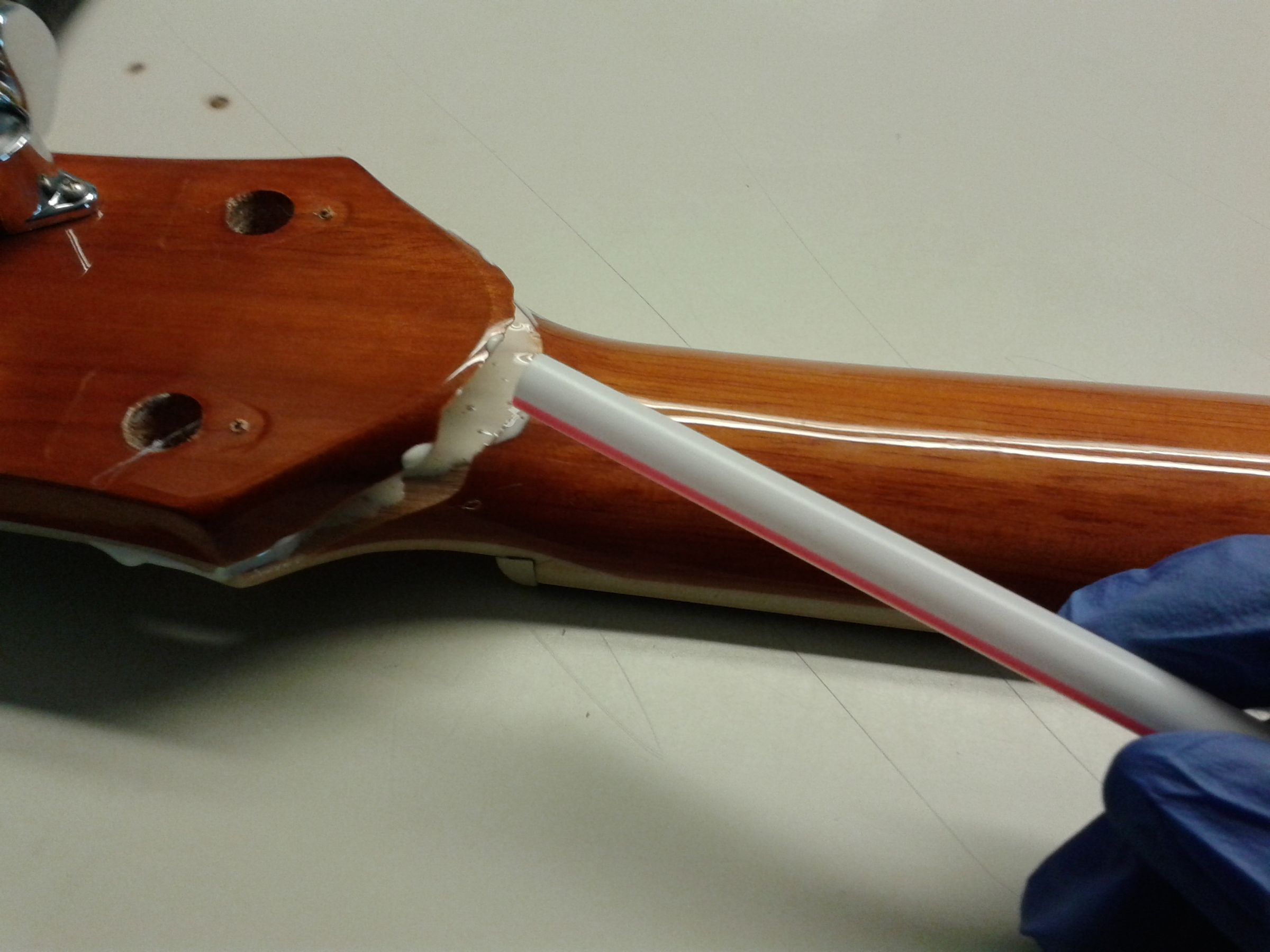How to Fix a Broken Acoustic Guitar Head : 4 Steps (with Pictures ...