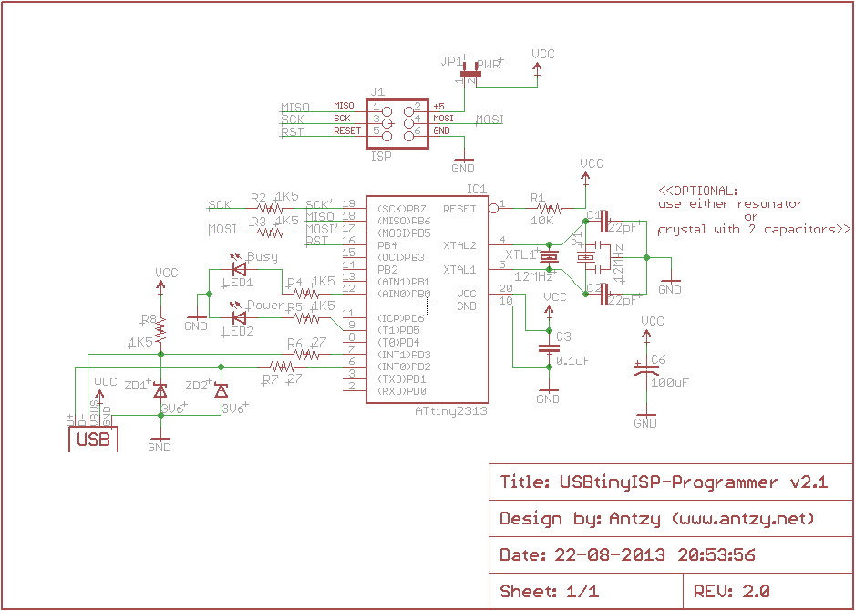 Tic-Tac USBtinyISP Programmer : 12 Steps (with Pictures) - Instructables