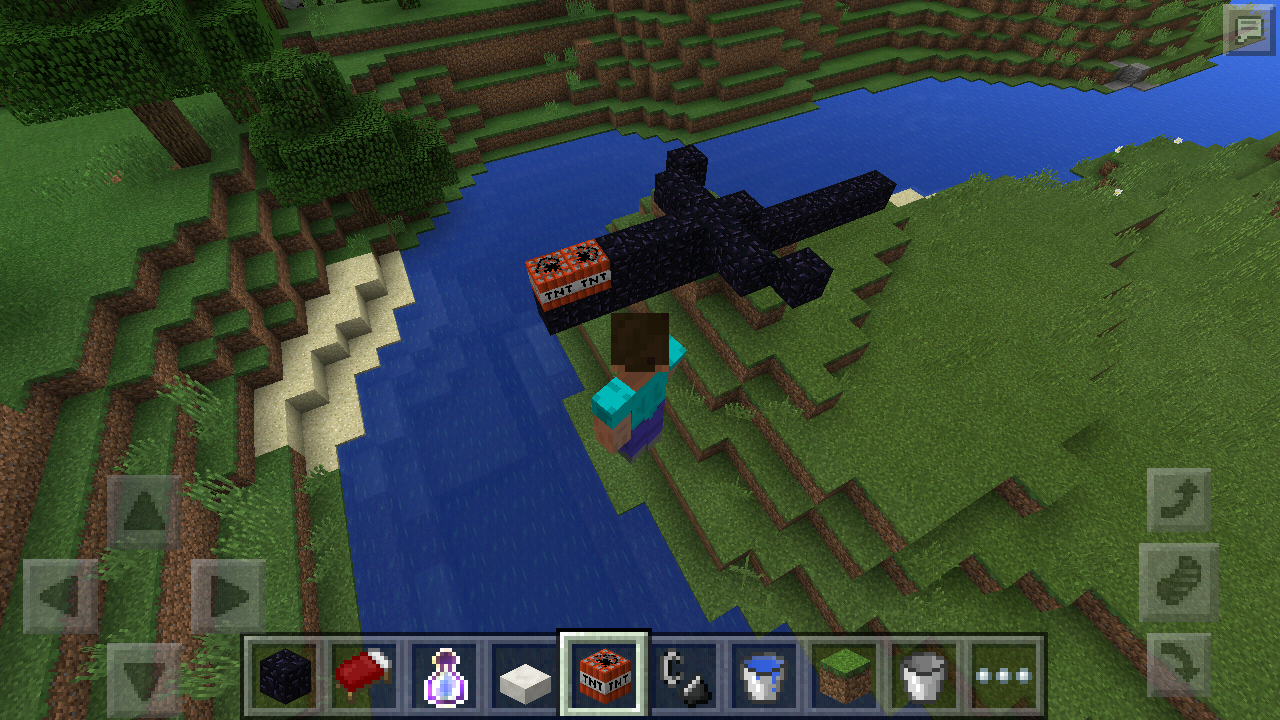 Minecraft Human Tnt Cannon
