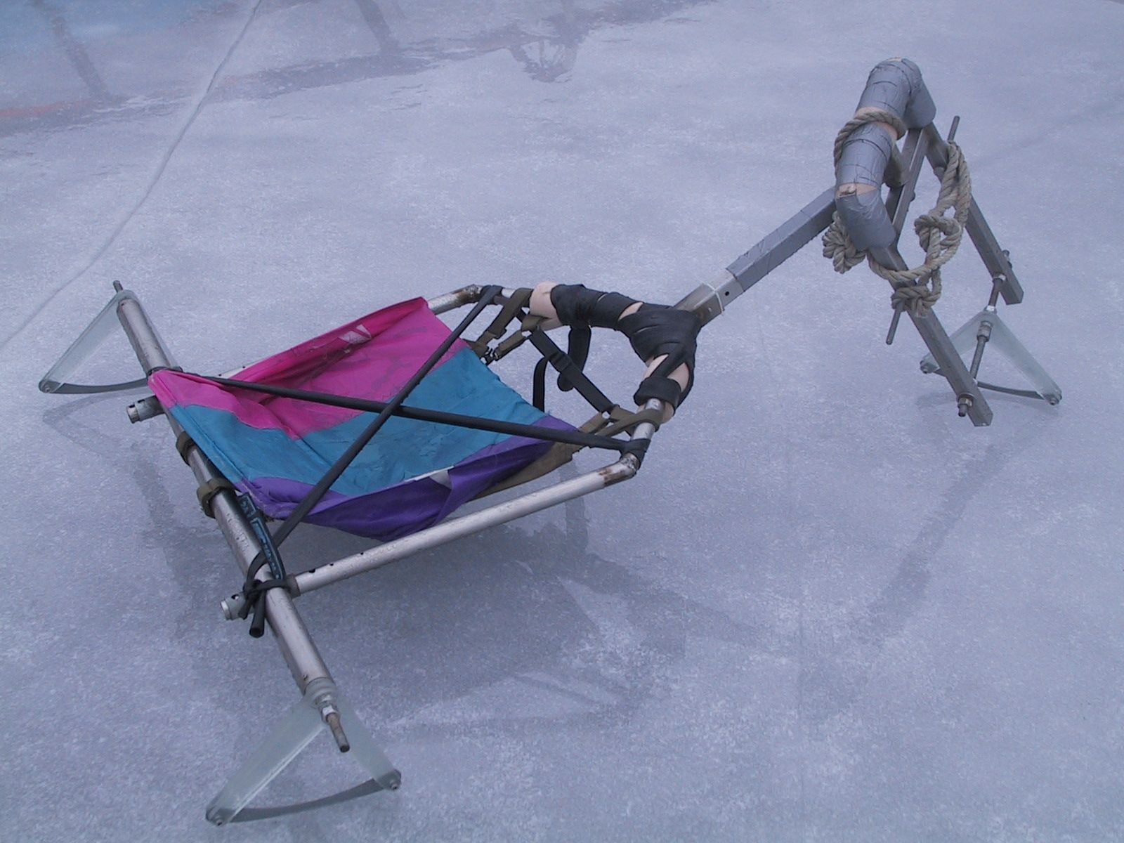 Traditional Polynesian Ice Canoe (Ice Proa) - How to Kite Ice Sail : 12 ...