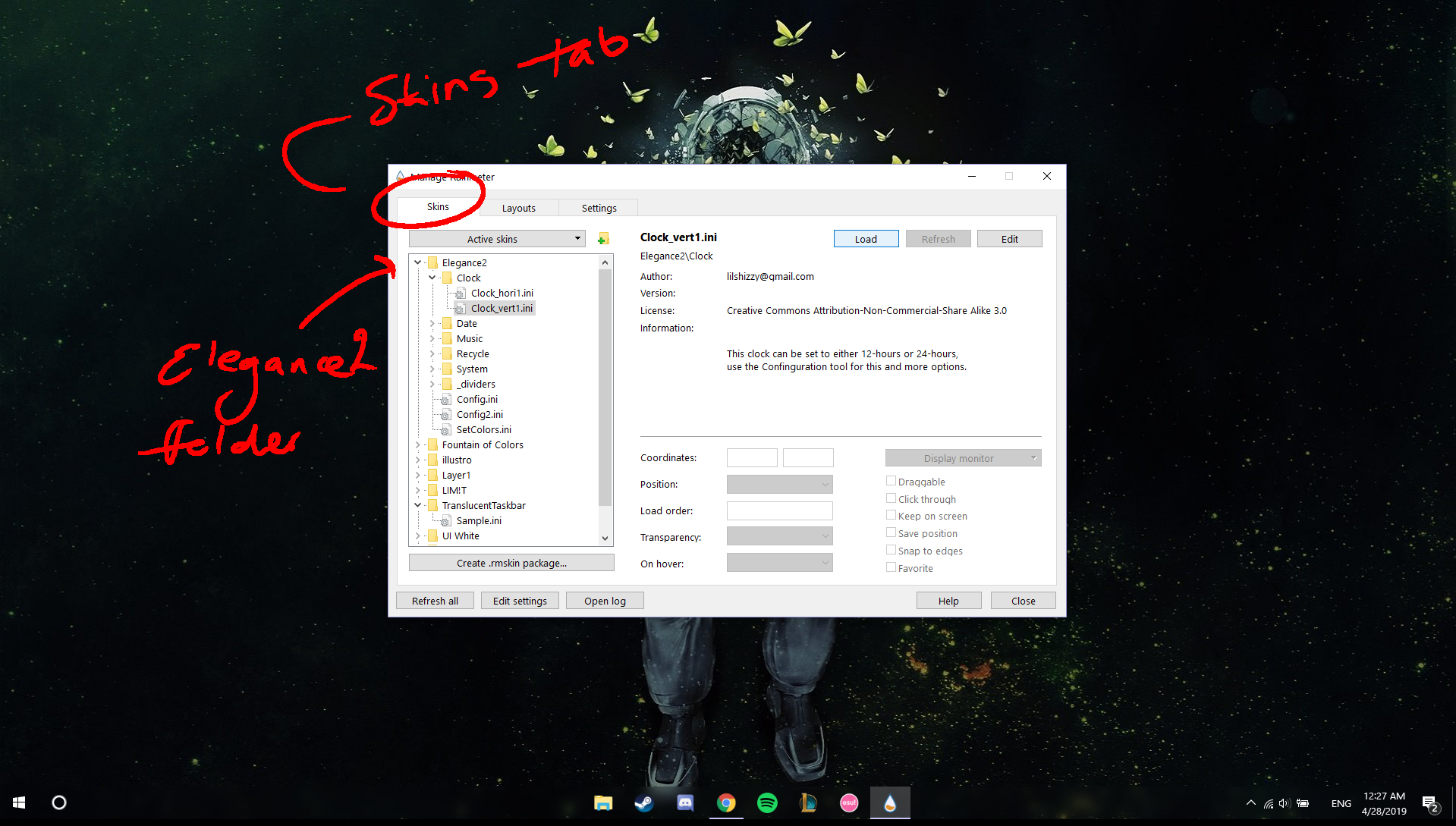 Rainmeter - Setting Up a Minimal Desktop (Win 10) : 30 Steps ...