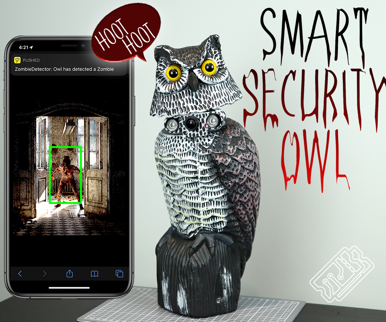 Zombie Detecting Smart Security Owl (Deep Learning) : 10 Steps (with ...