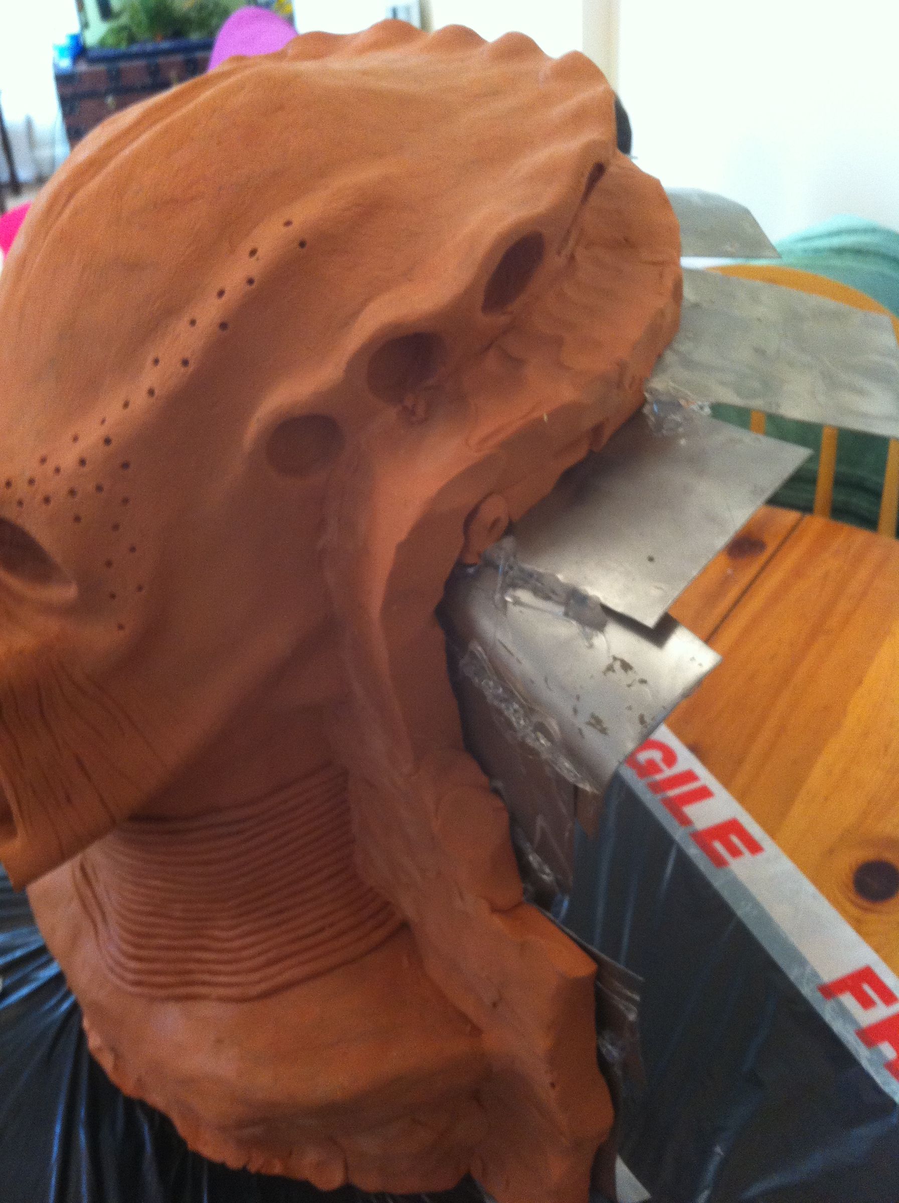 Predator Mask Mark 2 - 2 Part Plaster Mold for a Latex Mask : 9 Steps ...