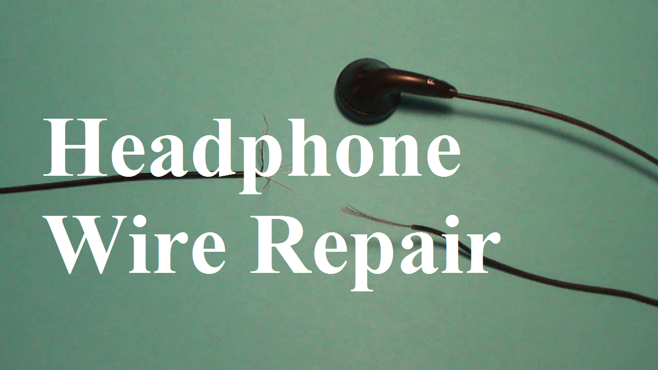 How to Repair Headphone Wires - Instructables