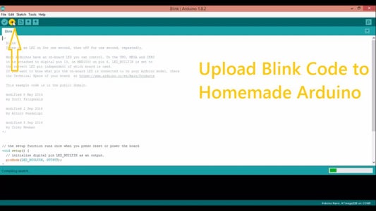 How To Burn Bootloader Onto Atmega328p Au Smd 5 Steps Instructables