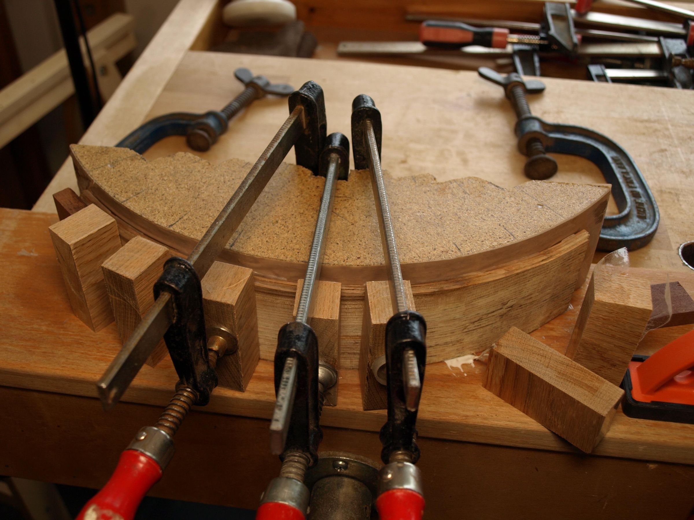 Bent Wood Quadrant Box With Fan Top : 6 Steps (with Pictures ...