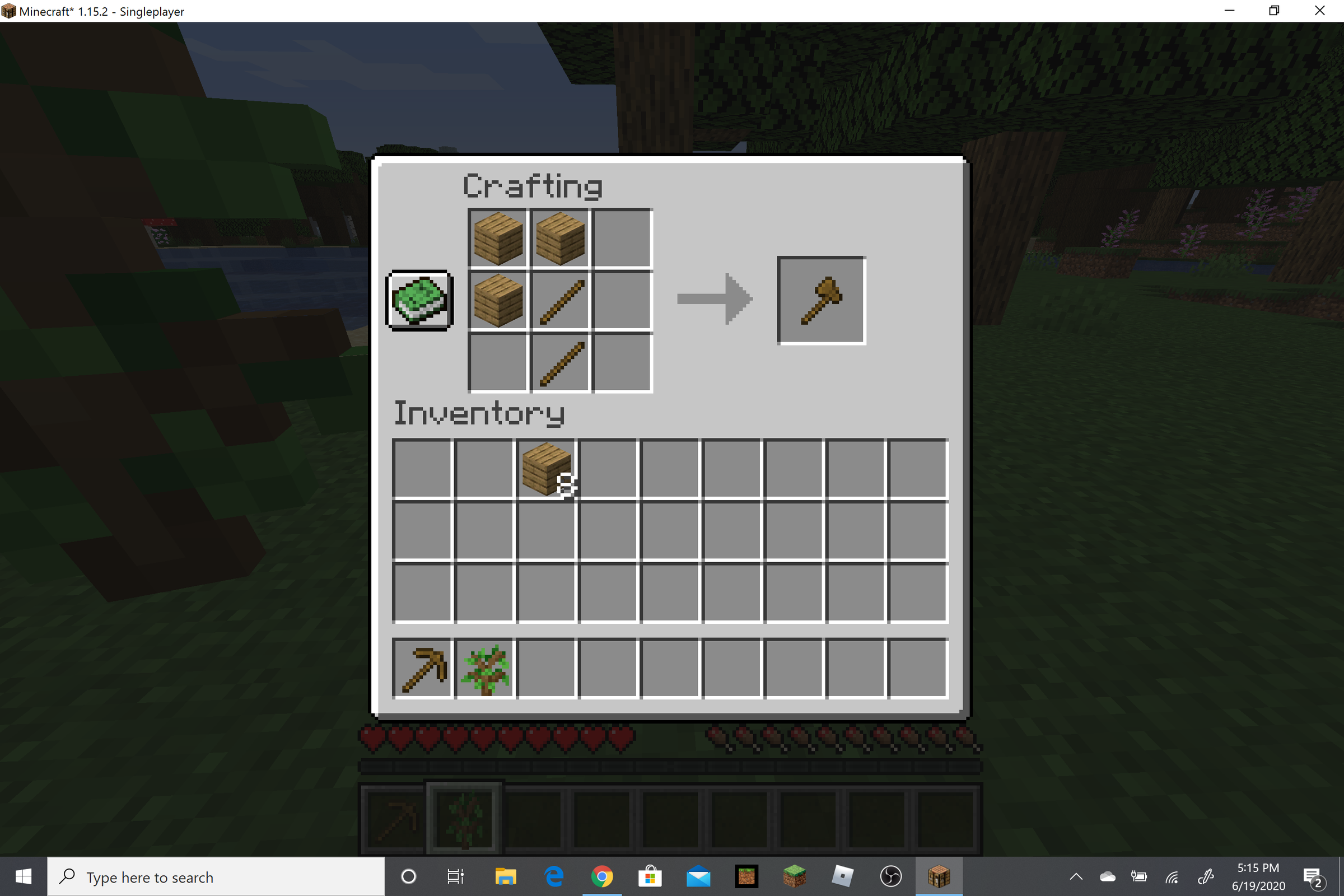 Starting a Minecraft Survival World (Java Edition) : 5 Steps ...