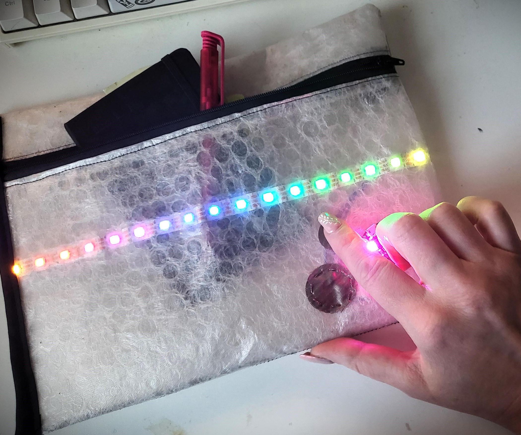 Making a Bling Bag With Recycled Bubble Wrap Fabric! : 11 Steps (with ...