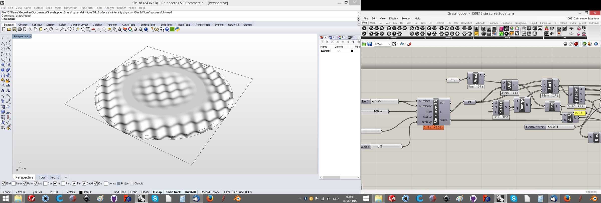 Make Awesome 3D Geometry by Programming CNC-code : 8 Steps (with ...