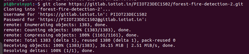 Implementing Forest Fire Detection With BrainyPi Using EdgeAI : 4 Steps - Instructables
