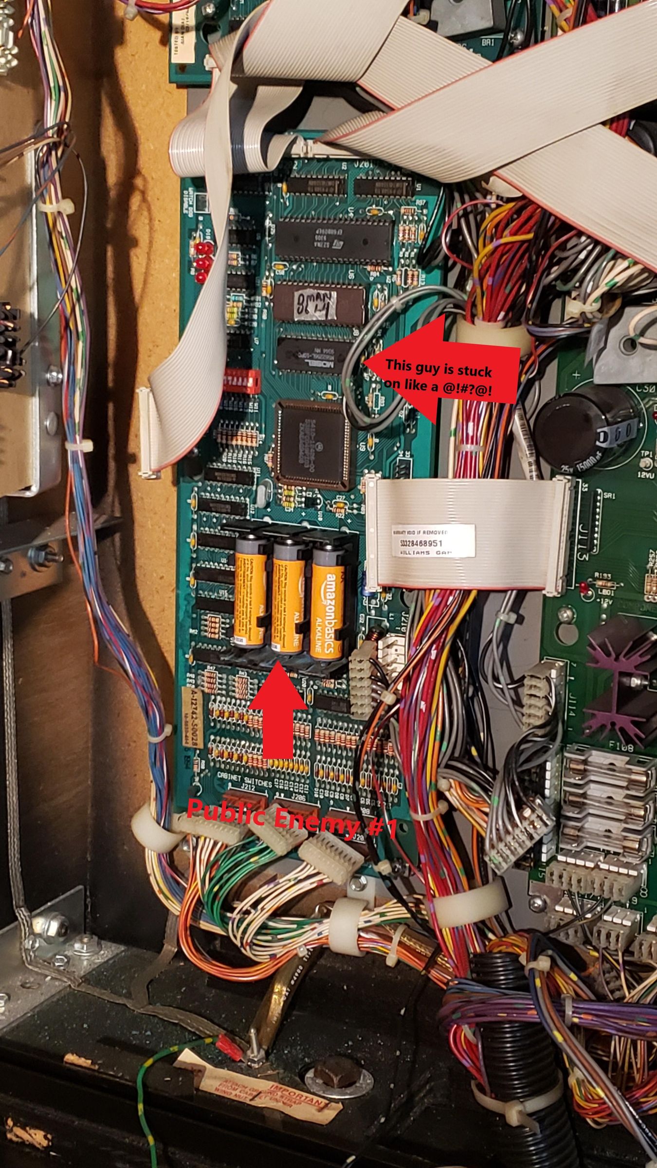 Williams WPC / Sys11 - Pinball RAM Extraction, and Socket / NVram ...