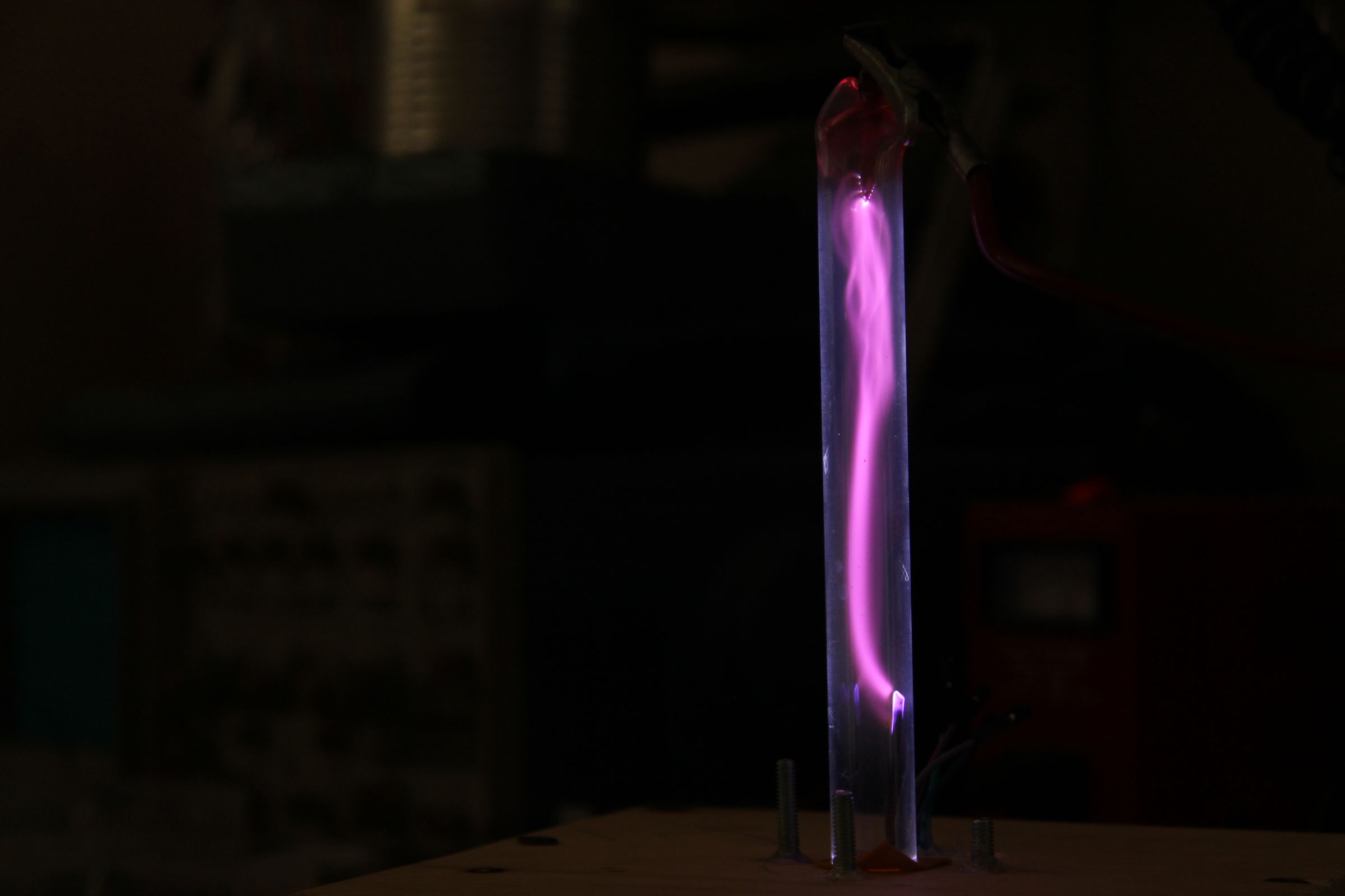 DIY Cathode Ray Tube: Interacting With Electrons : 12 Steps (with ...