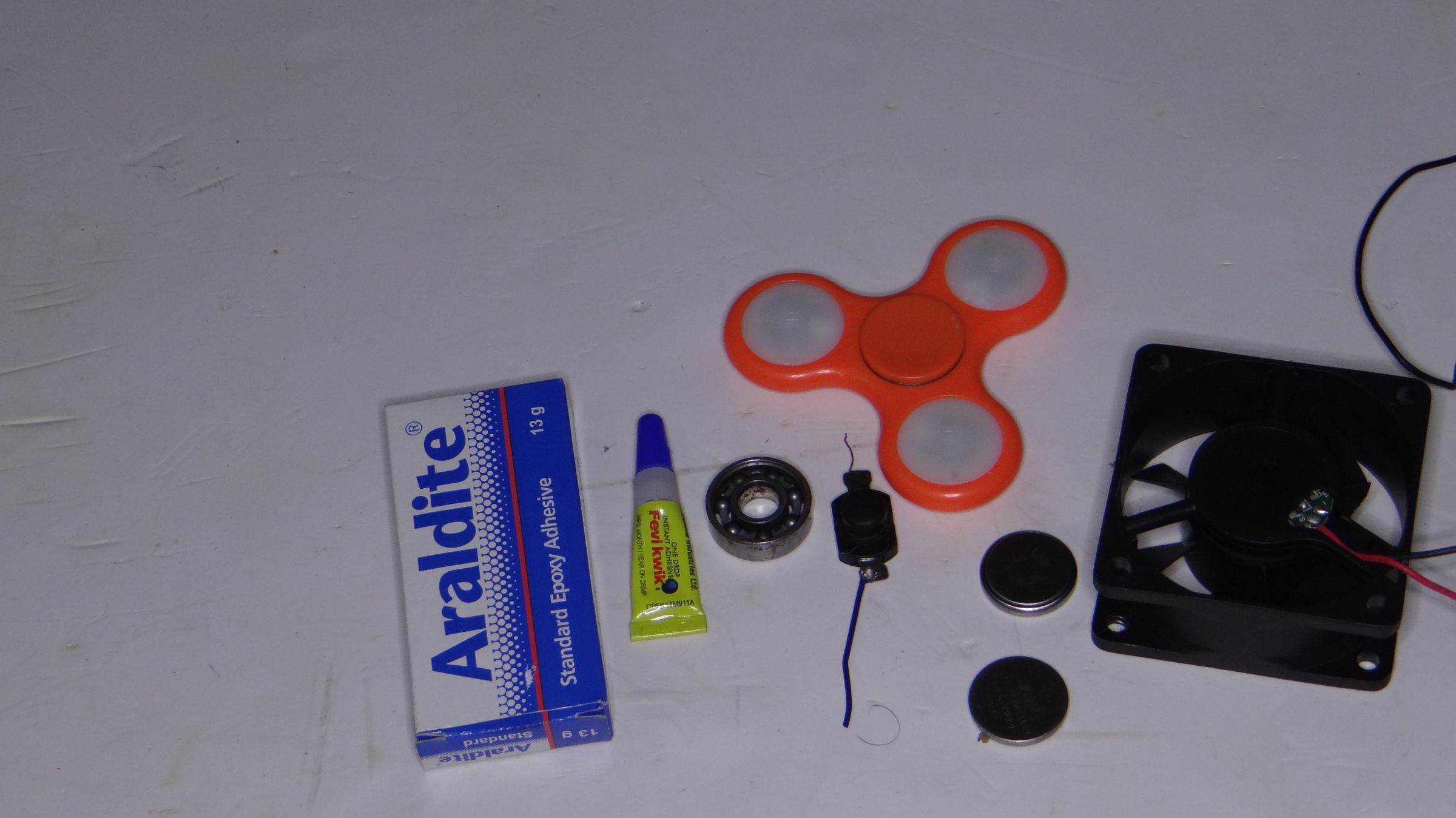 Motorized LED Fidget Spinner : 8 Steps (with Pictures) - Instructables