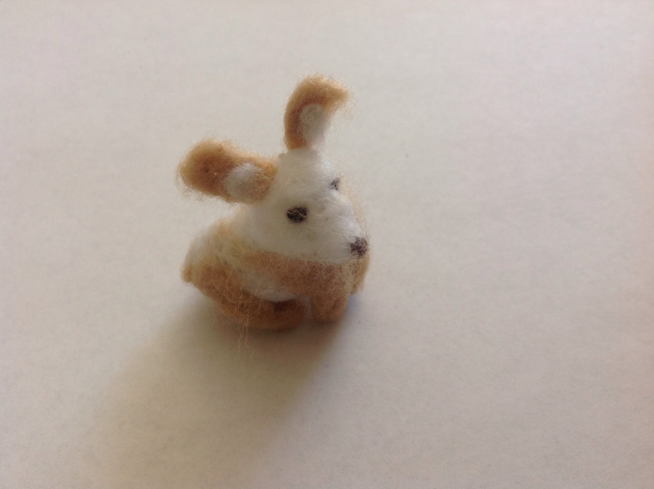 Needle Felted Bunny Rabbit : 3 Steps - Instructables