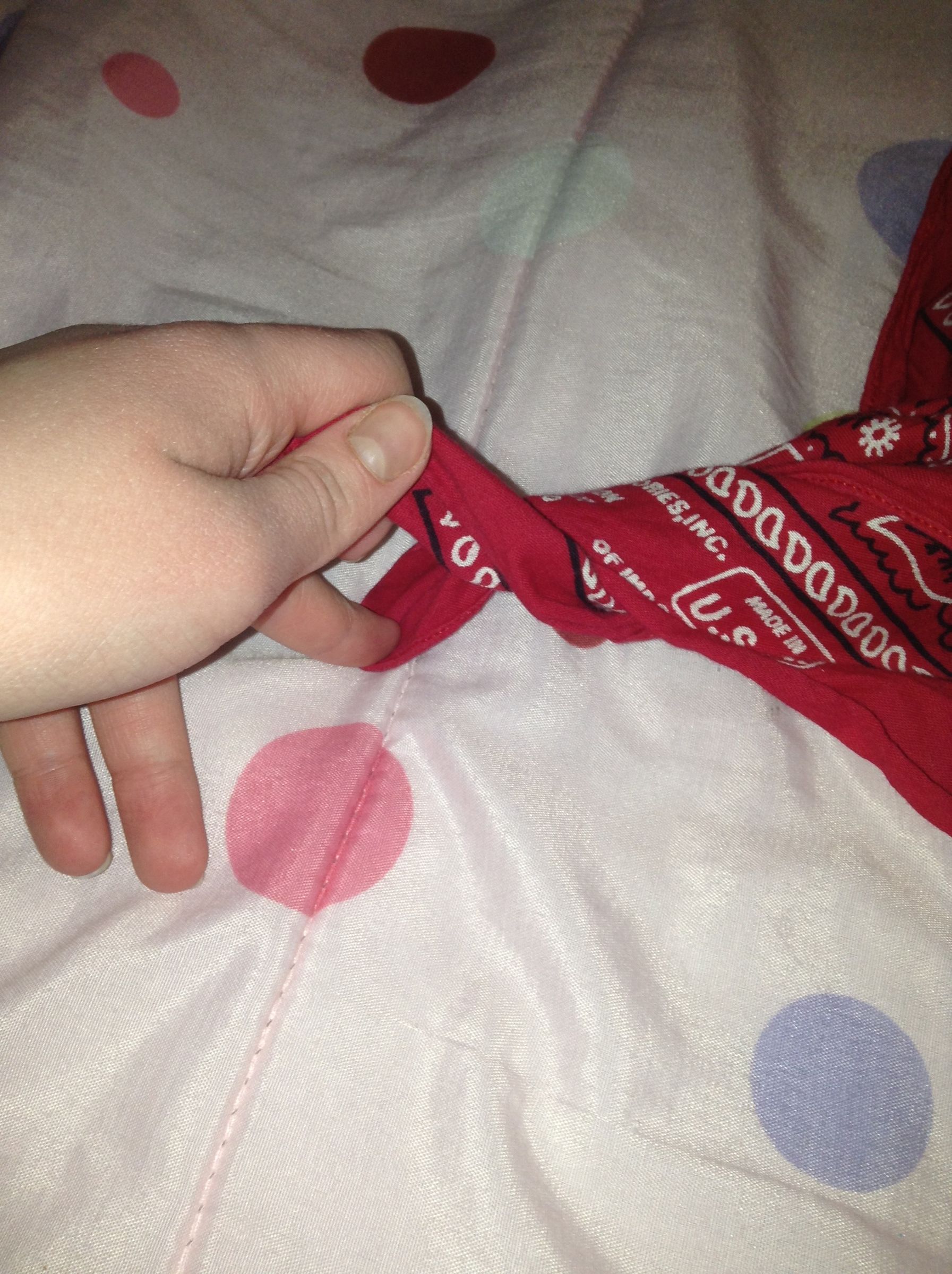 How to Make a Rose Out of a Bandana : 11 Steps - Instructables
