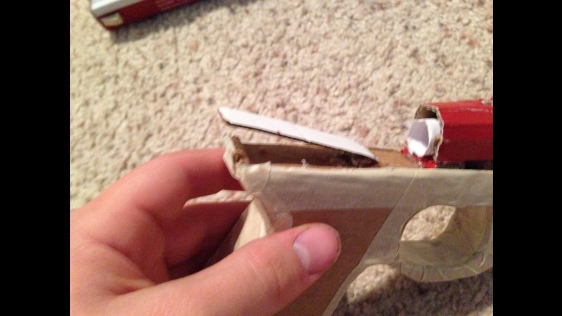Make a Cardboard Glock With Working Parts : 9 Steps - Instructables